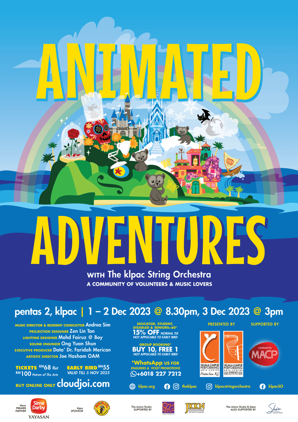 Animated Adventures with The klpac String Orchestra - The Kuala Lumpur ...