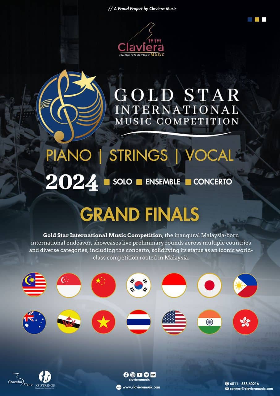 Gold Star International Music Competition 2024 - The Kuala Lumpur ...