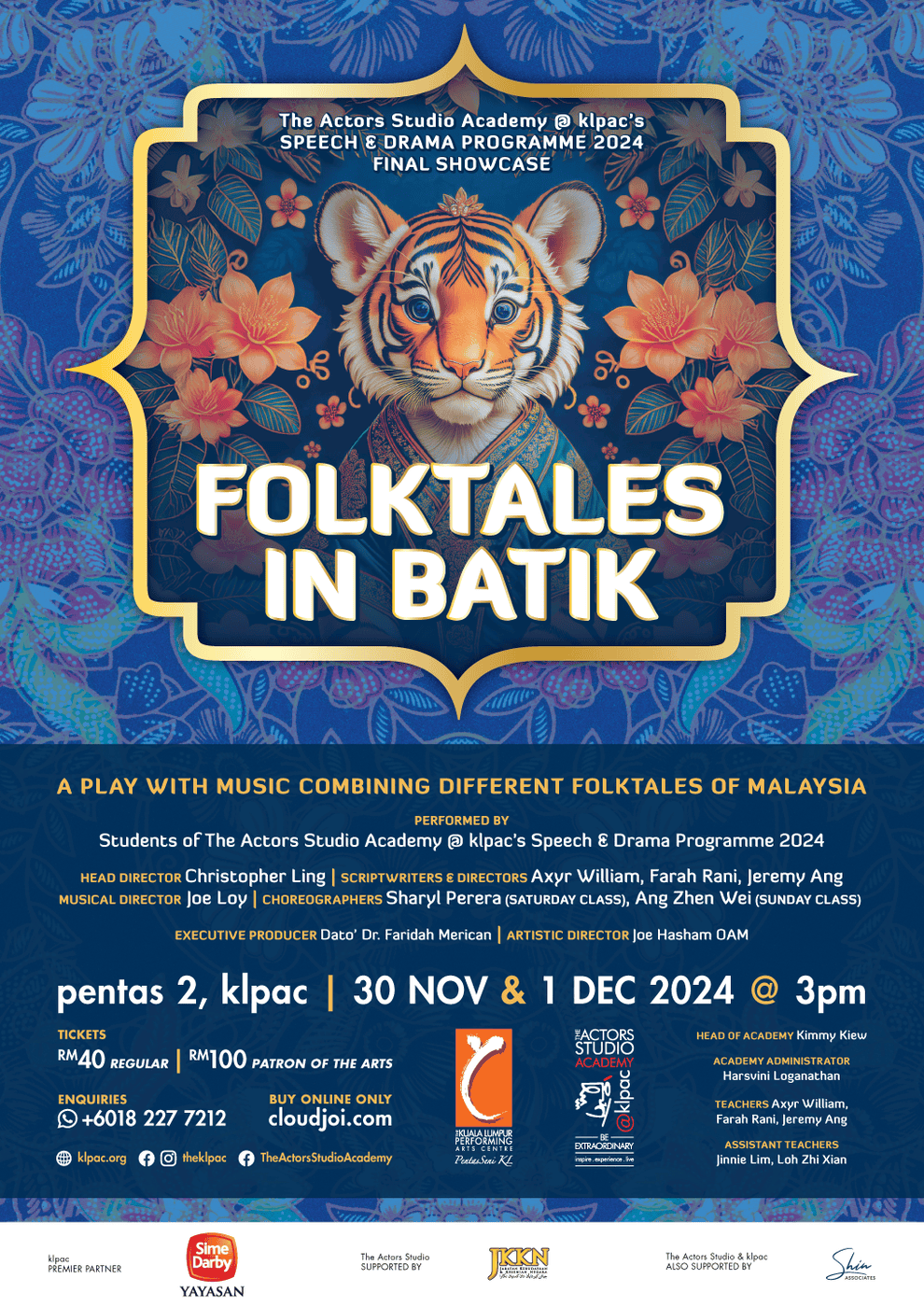 The Actors Studio Academy @ klpac's Speech & Drama Programme 2024 Final Showcase: FOLKTALES IN ...