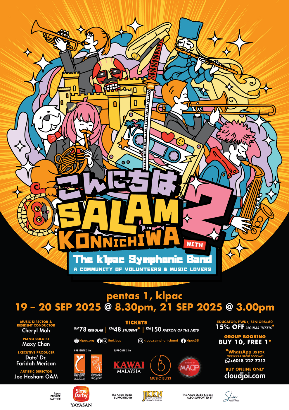 Salam Konnichiwa II with The klpac Symphonic Band - The Kuala Lumpur Performing Arts Centre (klpac)